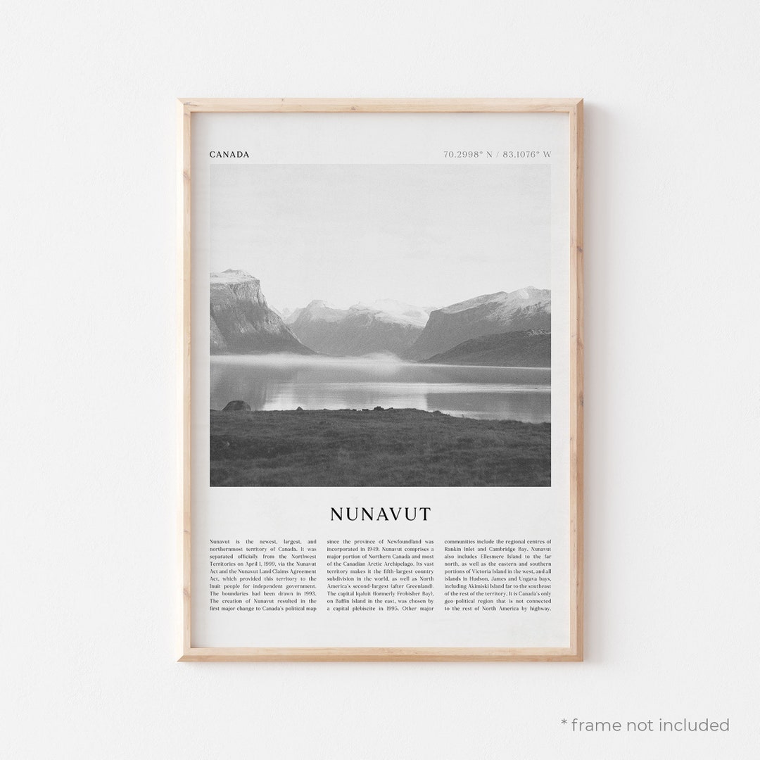 Nunavut Art Print, Nunavut Poster, Nunavut Photo, Nunavut Wall Art ...