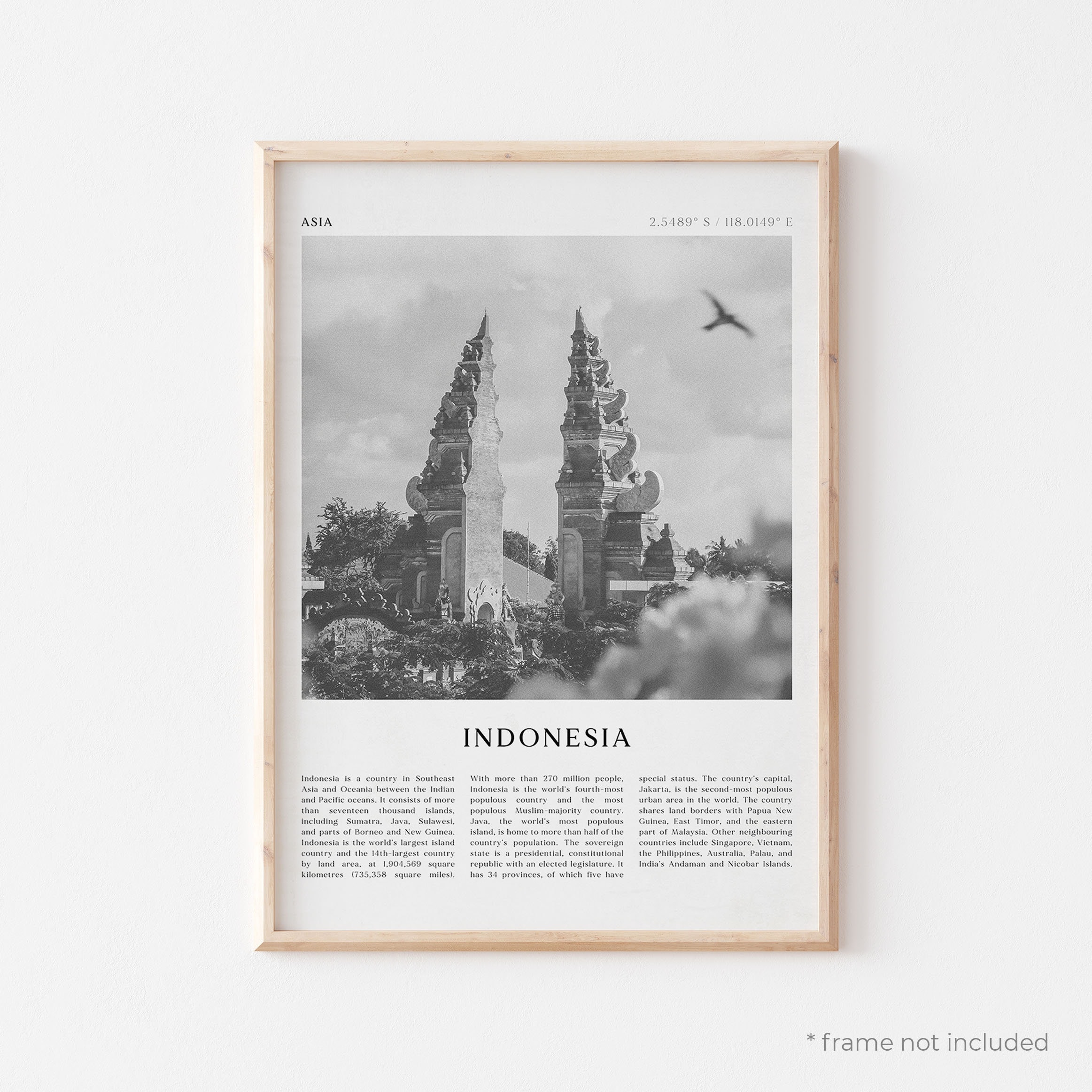 Indonesia Art Print Indonesia Poster Indonesia Photo | Etsy