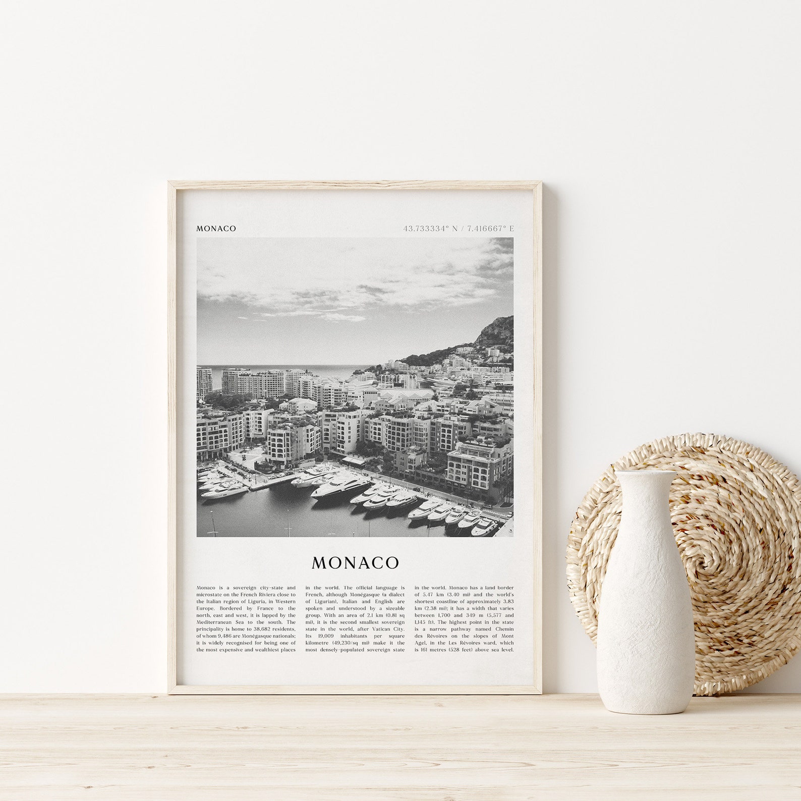 Monaco Art Print Monaco Poster Monaco Photo Monaco Wall - Etsy UK