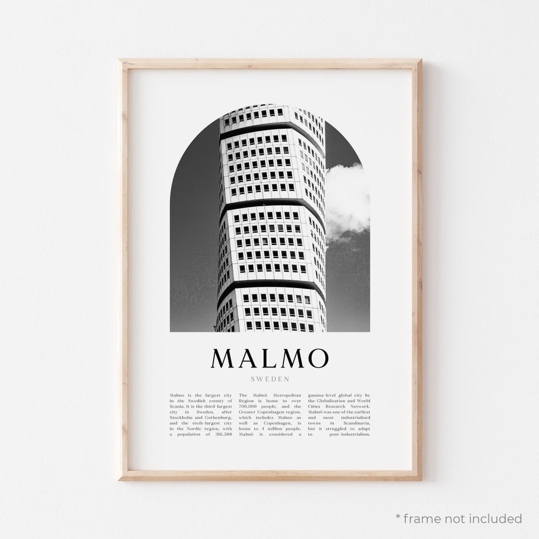 Malmo Art Print Malmo Poster Malmo Photo Malmo Wall Art - Etsy