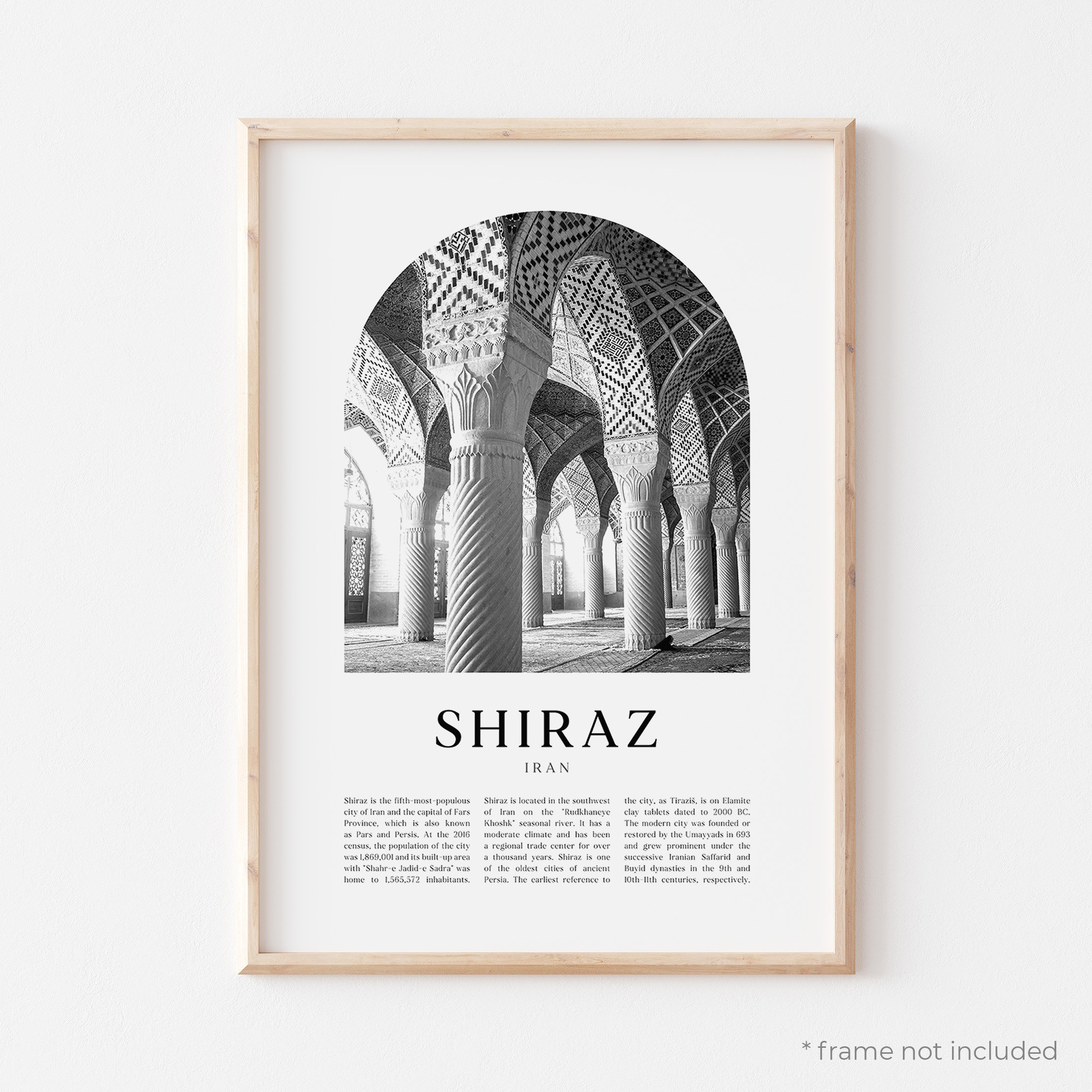 Shiraz Art Print Shiraz Poster Shiraz Photo Shiraz Wall Etsy