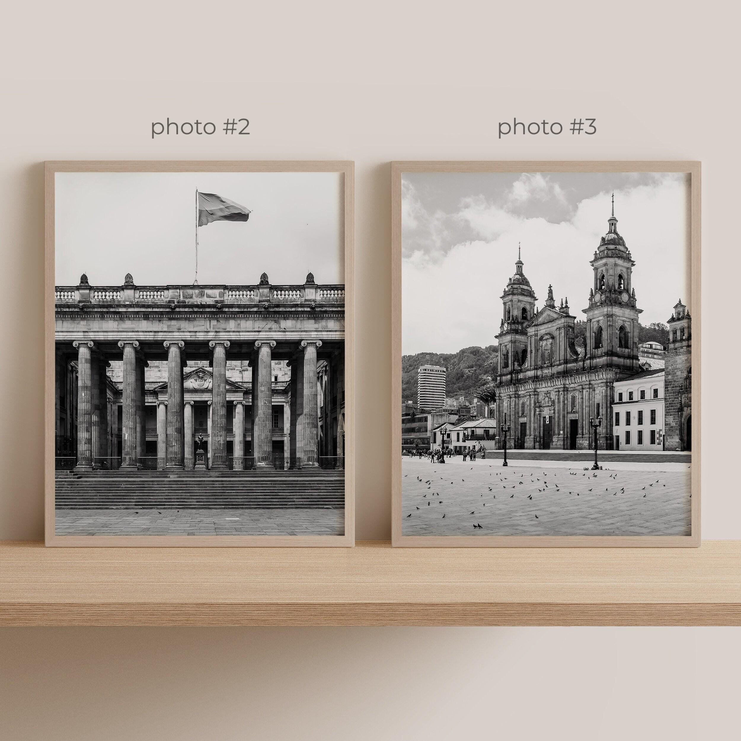 Bogota Gallery Wall Art - Set of 6, Bogota Black and White Photo ...