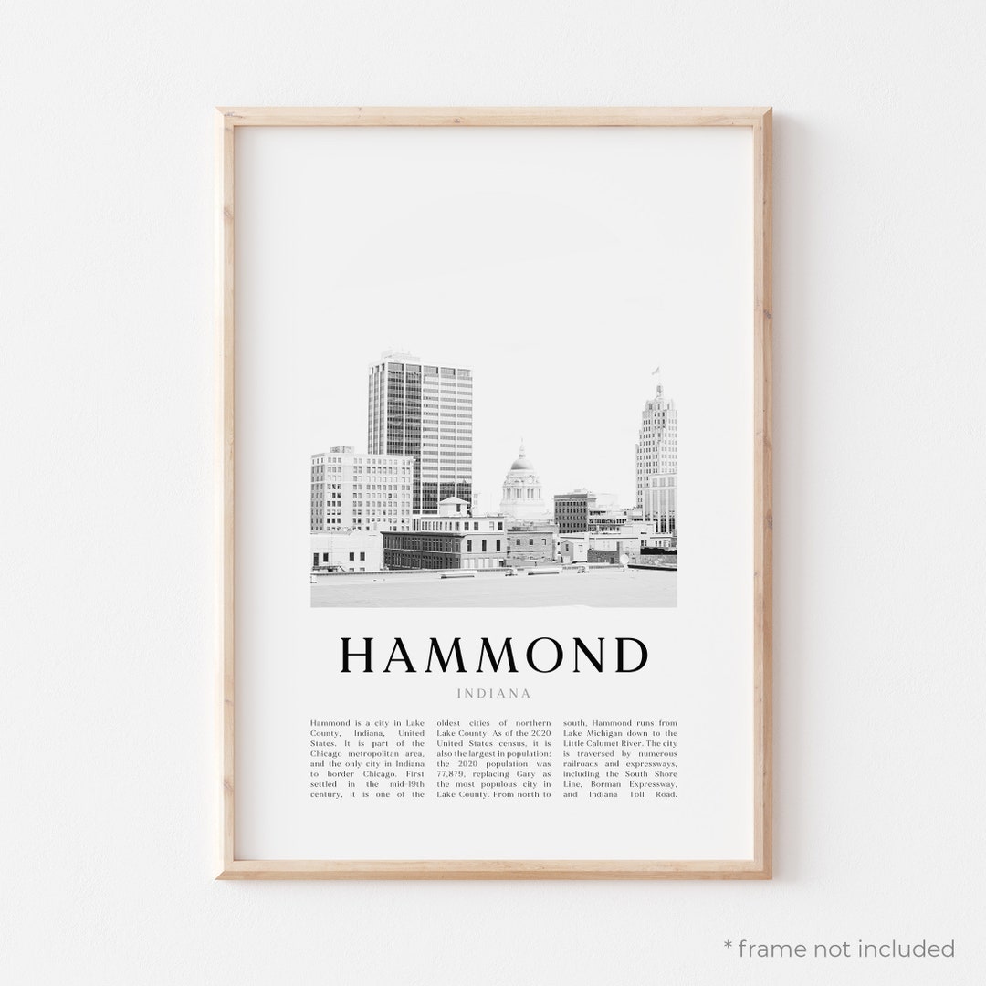 Hammond Art Print, Hammond Poster, Hammond Photo, Hammond Wall Art ...