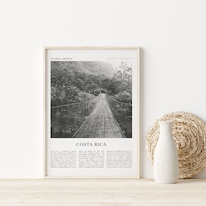 Costa Rica Art Print, Costa Rica Poster, Costa Rica Photo, Costa Rica ...