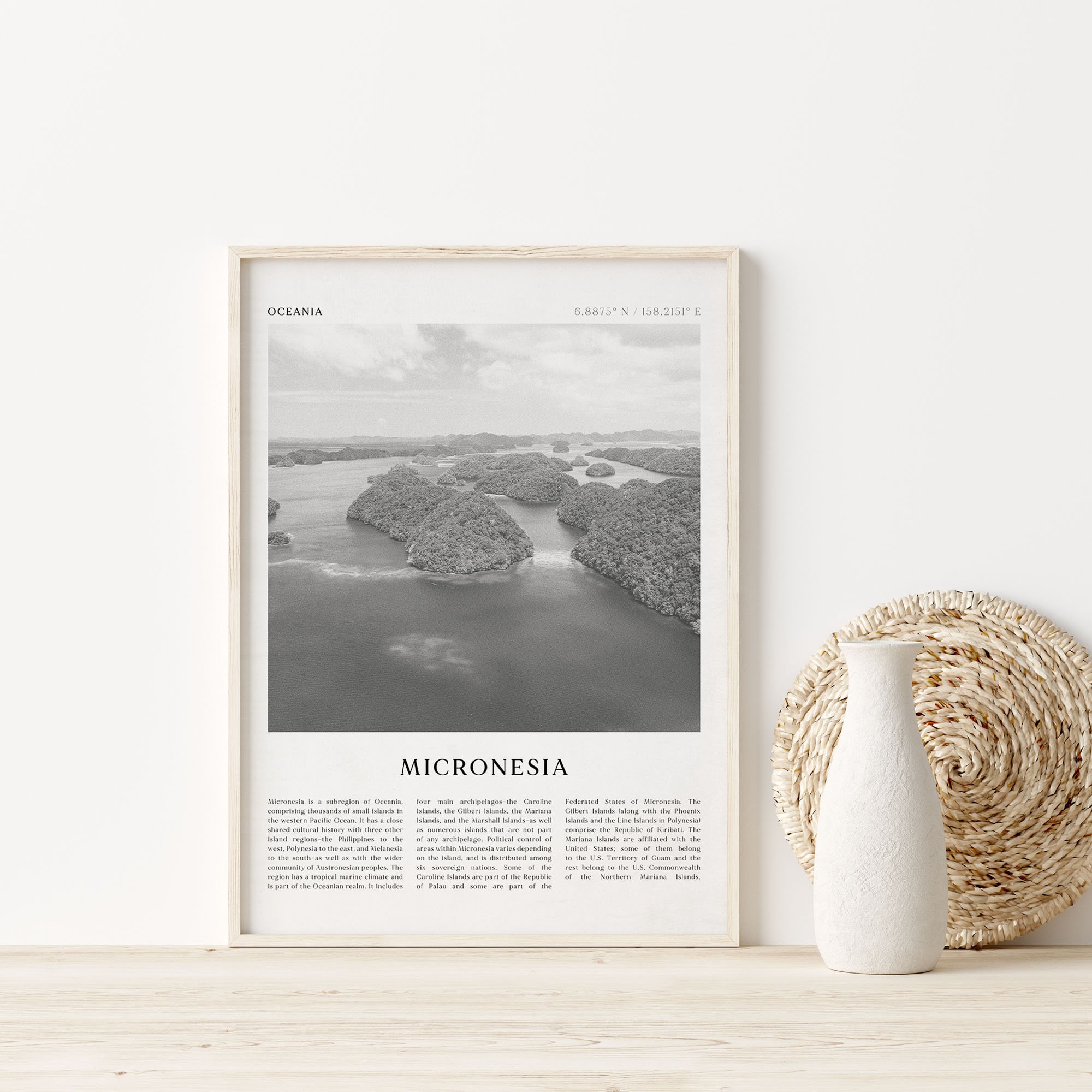 Micronesia Art Print Micronesia Poster Micronesia Photo | Etsy