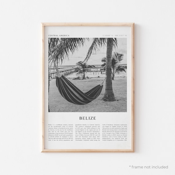 Belize Art Print Belize Poster Belize Photo Belize Wall | Etsy
