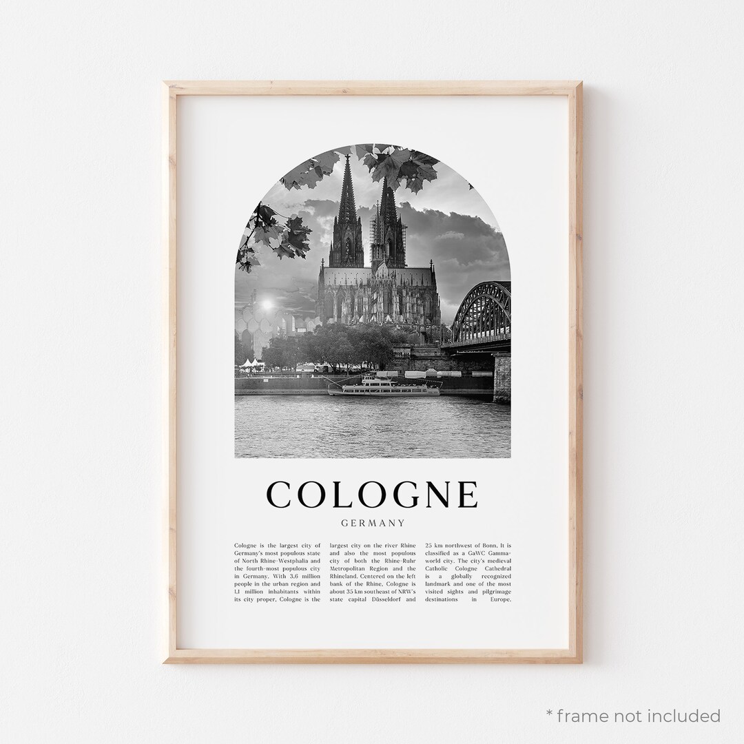 Cologne Art Print, Cologne Poster, Cologne Photo, Cologne Wall Art ...