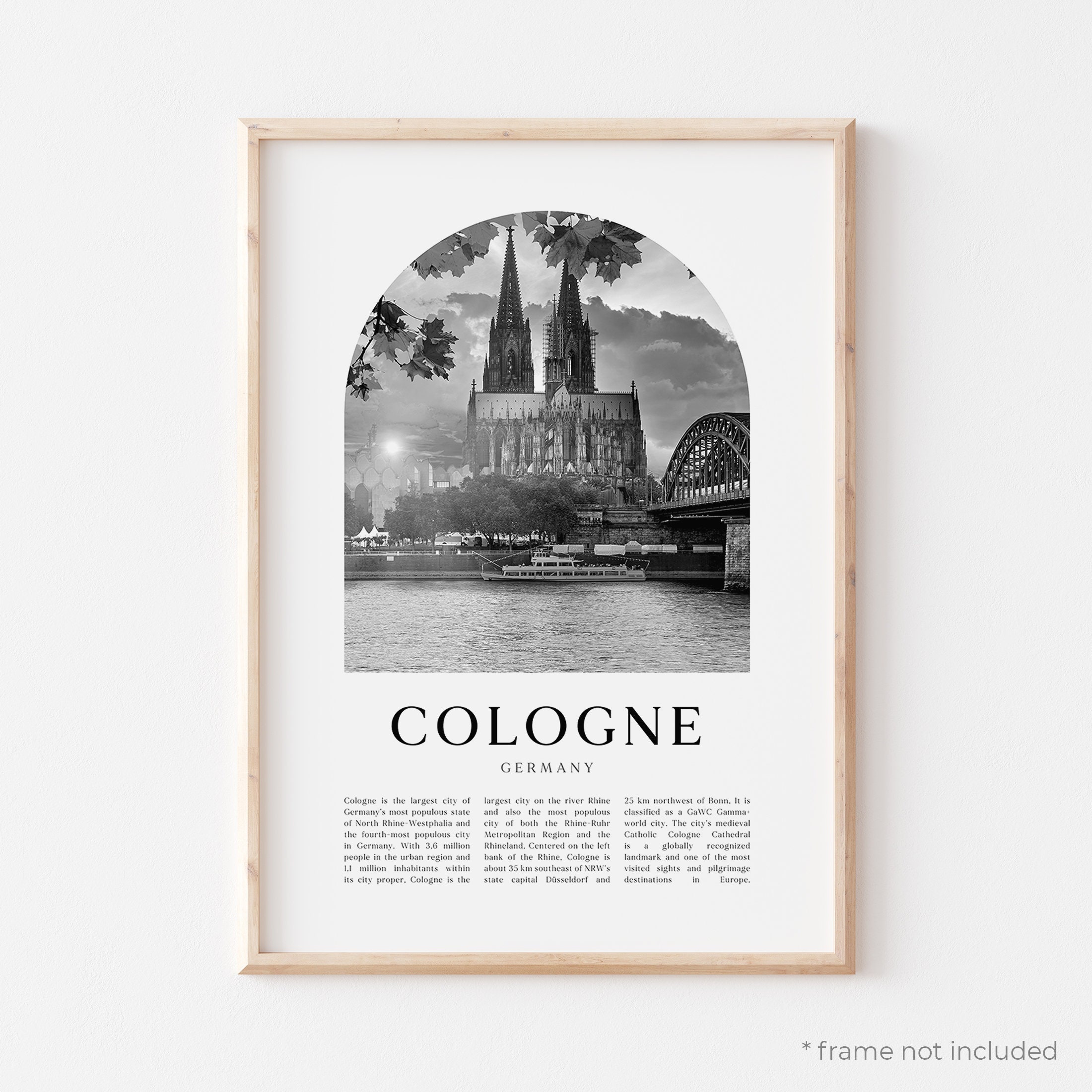 Cologne Art Print Cologne Poster Cologne Photo Cologne Wall - Etsy