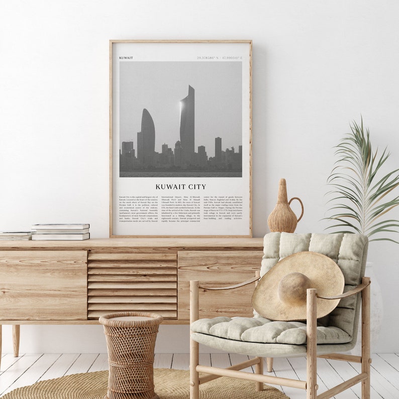 Kuwait City Art Print Kuwait City Poster Kuwait City Photo - Etsy
