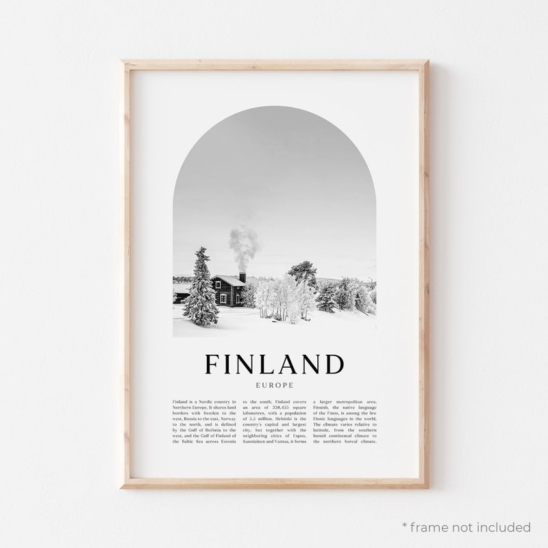 Finland Poster - Etsy
