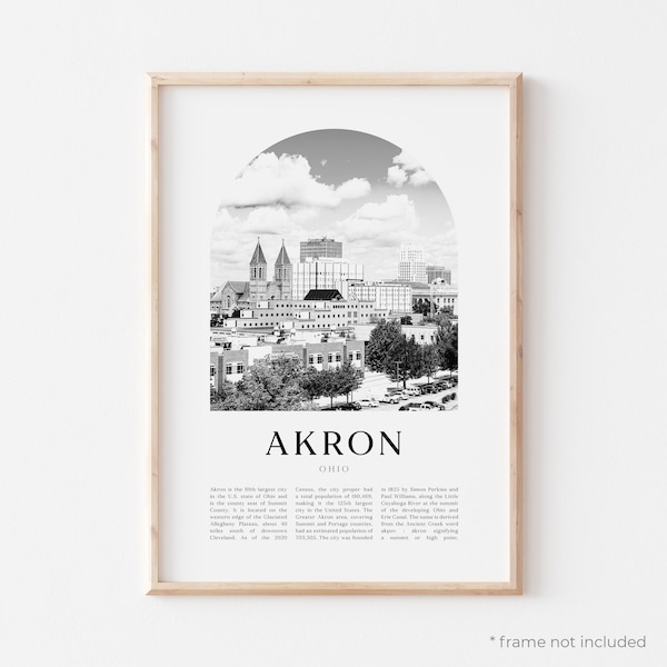 Akron Ohio Decor - Etsy
