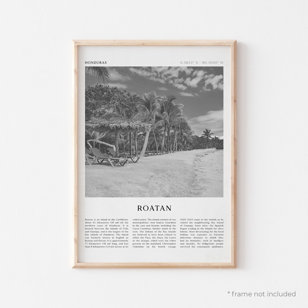 Roatán Art Print, Roatán Poster, Roatán Photo, Roatán Wall Art ...