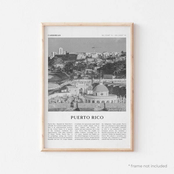 Puerto Rico Poster - Etsy
