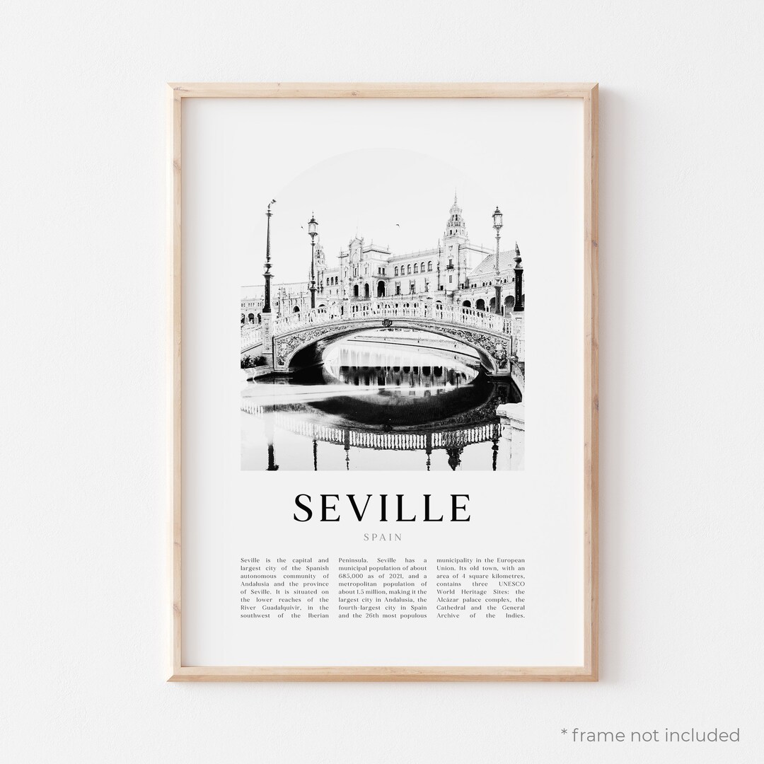 Seville Art Print, Seville Poster, Seville Photo, Seville Wall Art ...