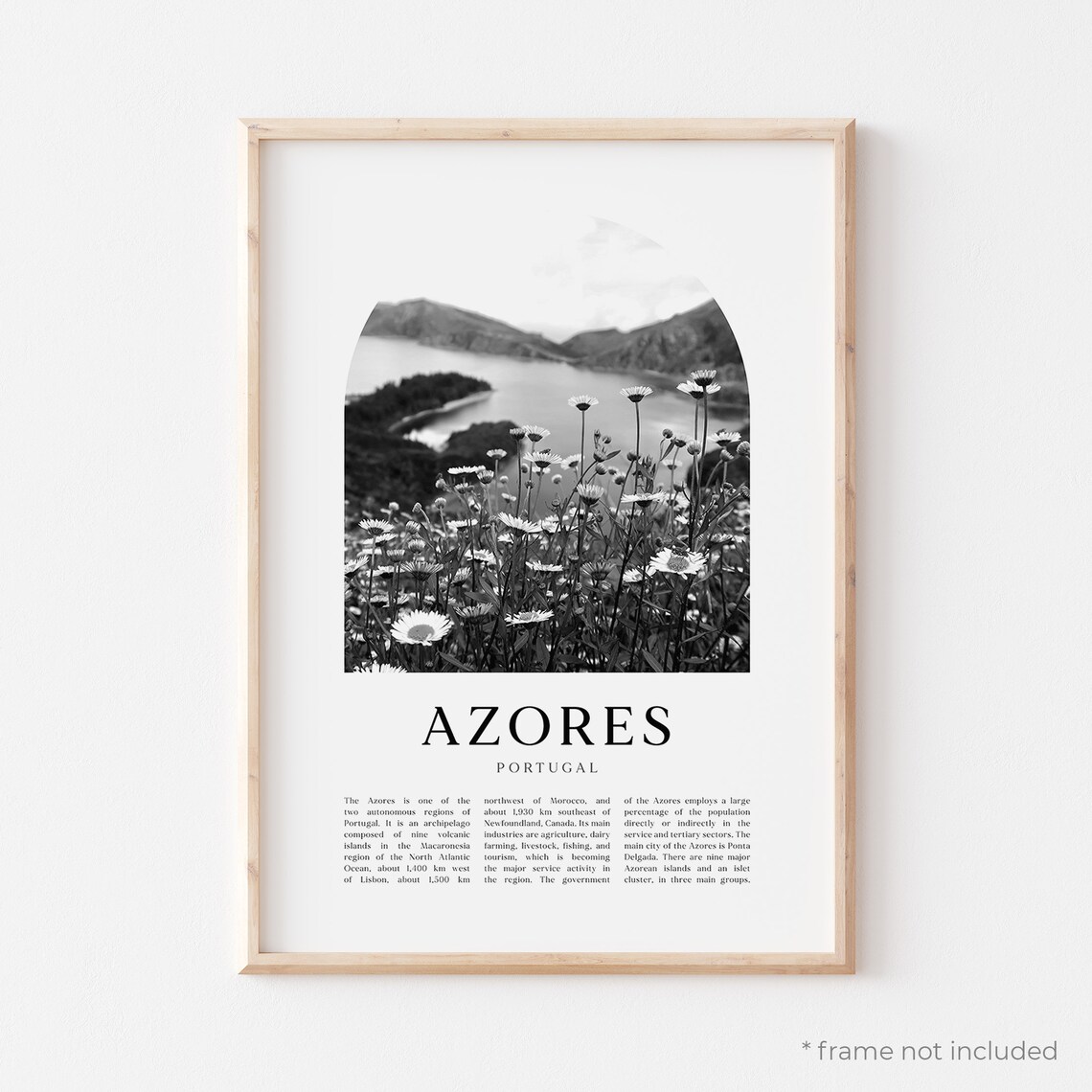 Azores Art Print Azores Poster Azores Photo Azores Wall - Etsy