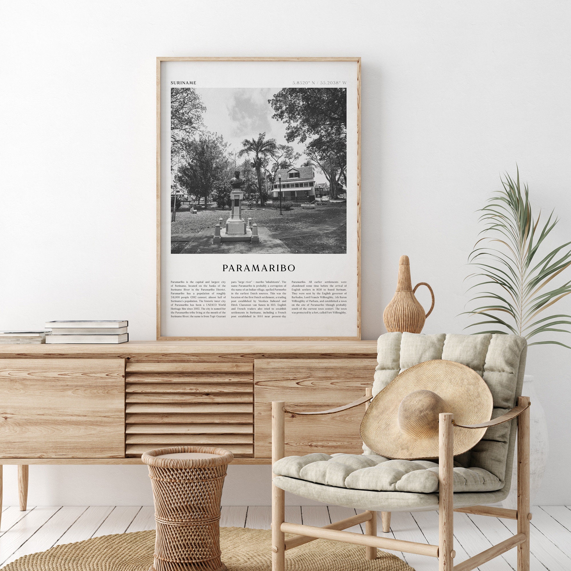 Paramaribo Art Print Paramaribo Poster Paramaribo Photo - Etsy