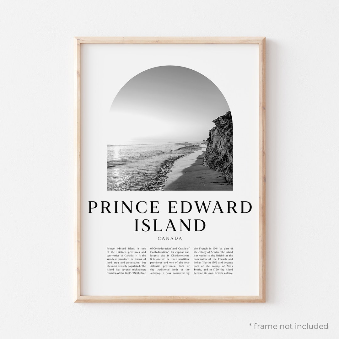 Prince Edward Island Art Print Prince Edward Island Poster - Etsy UK