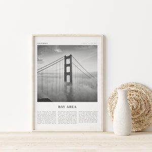 Bay Area Art Print, Bay Area Poster, Bay Area Photo, Bay Area Wall Art ...