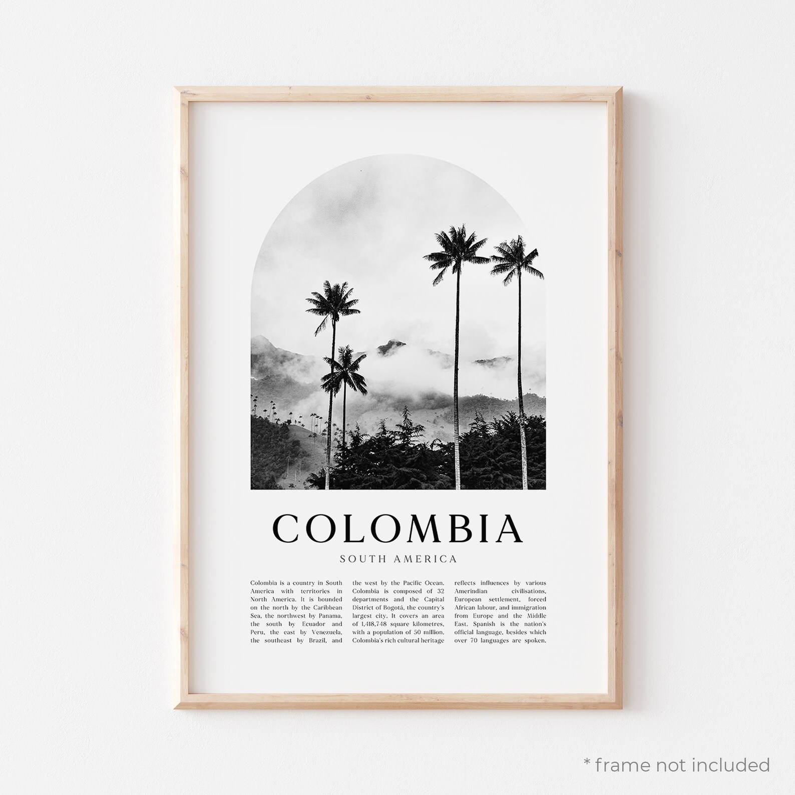 Colombia Art Print Colombia Poster Colombia Photo Colombia | Etsy