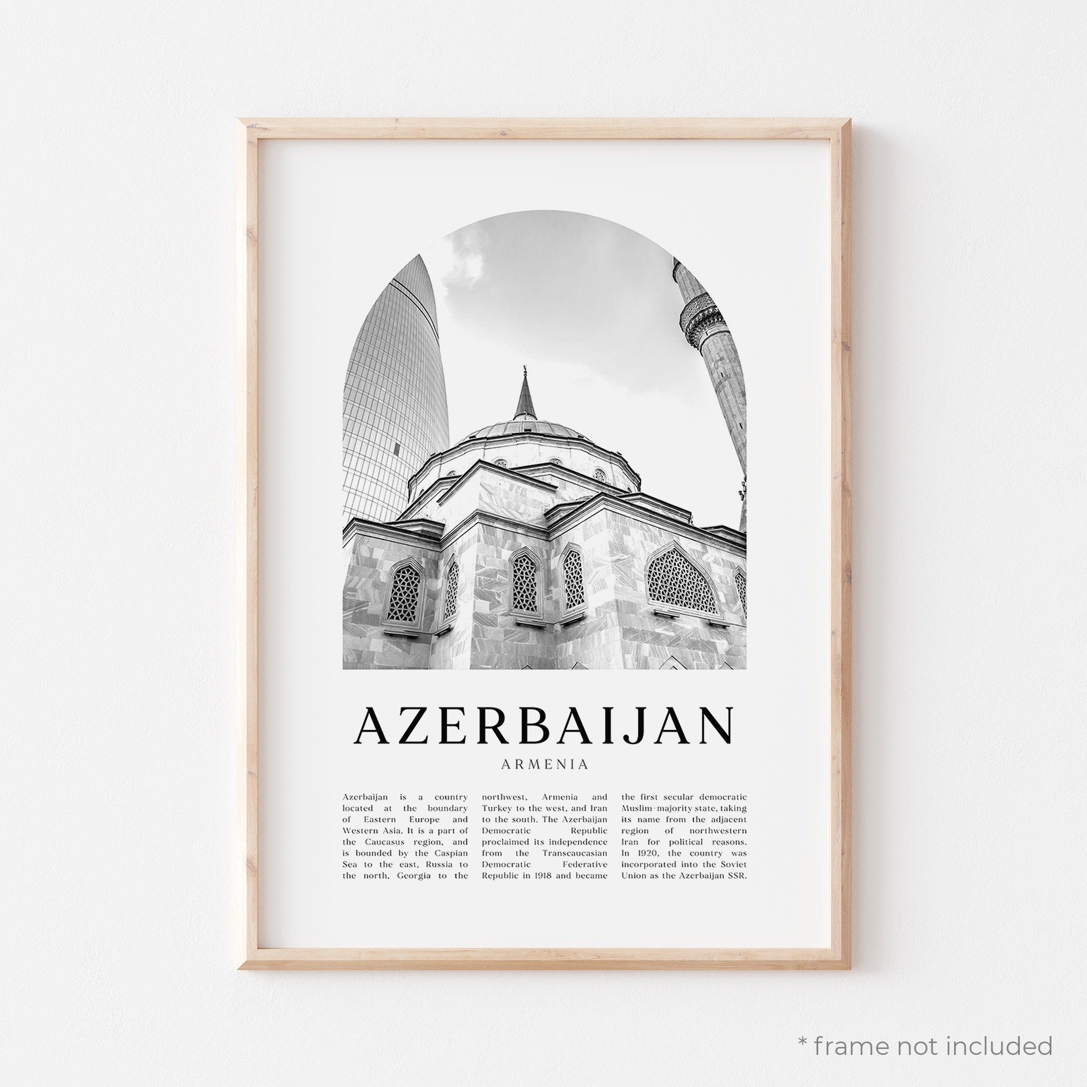 Azerbaijan Art Print Azerbaijan Poster Azerbaijan Photo - Etsy UK