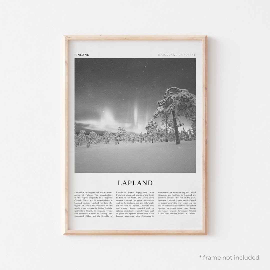 Lapland Art Print, Lapland Poster, Lapland Photo, Lapland Wall Art ...