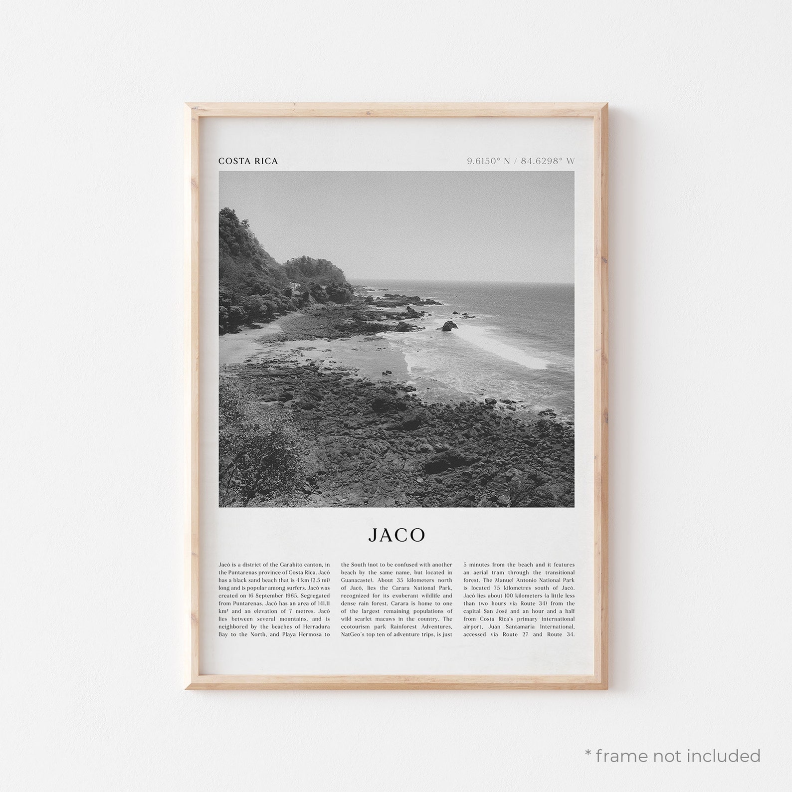 Jaco Art Print Jaco Poster Jaco Photo Jaco Wall Art Costa - Etsy