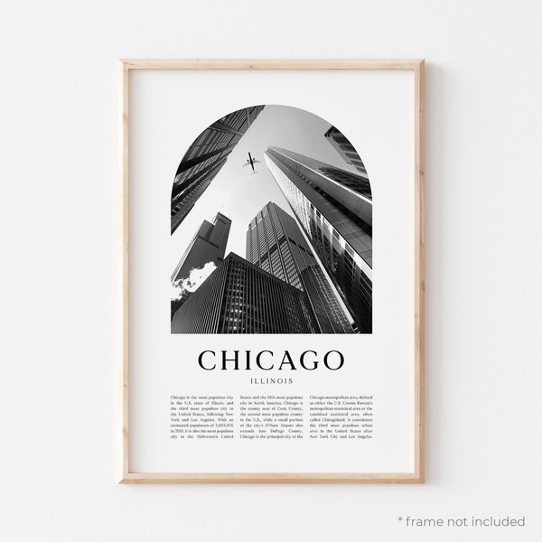 Chicago Art Print - Etsy