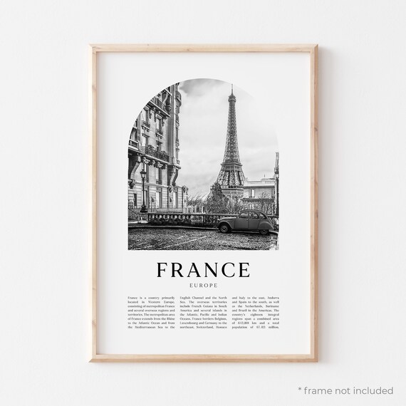 France Art Print France Poster France Photo France Wall - Etsy