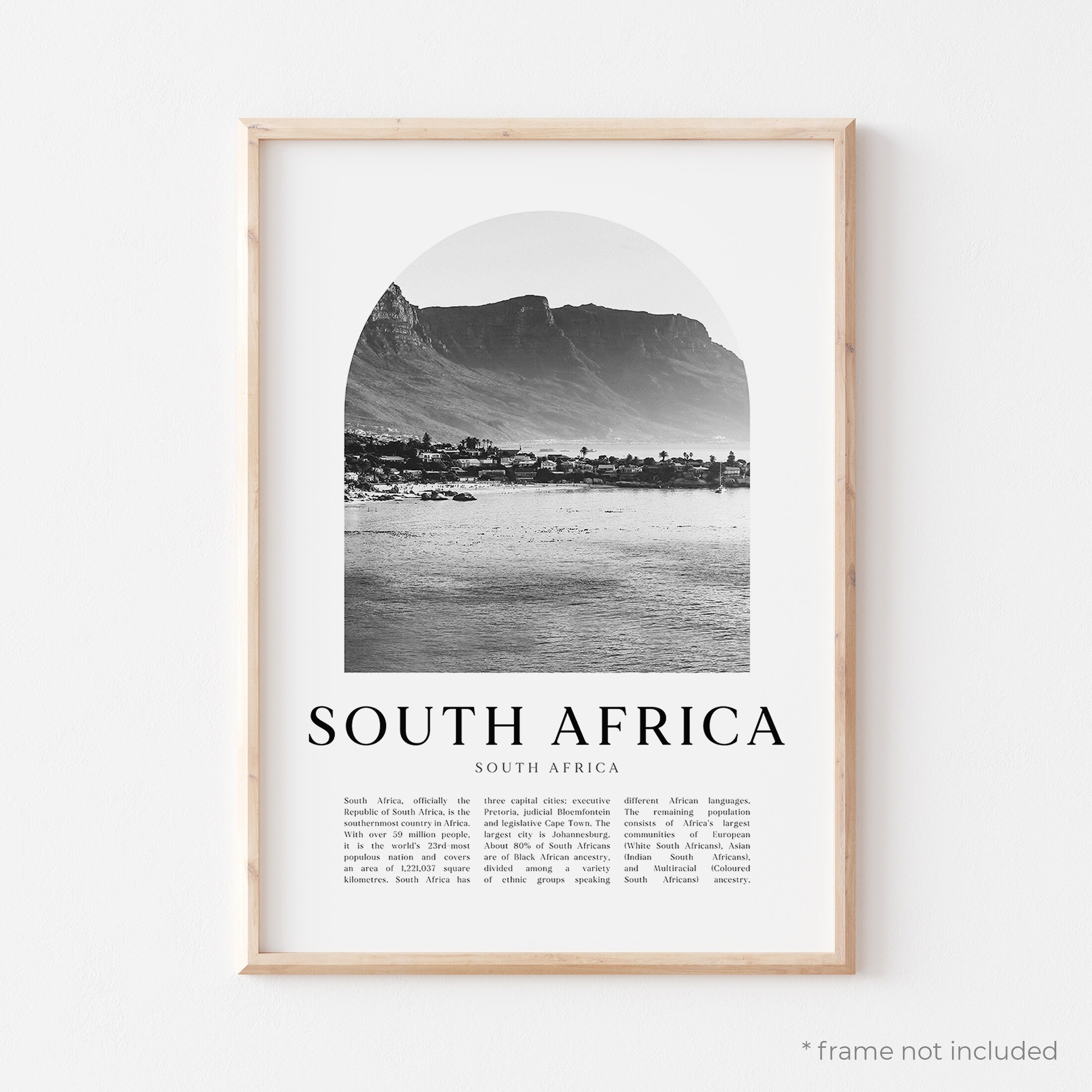 South Africa Art Print South Africa Poster South Africa - Etsy