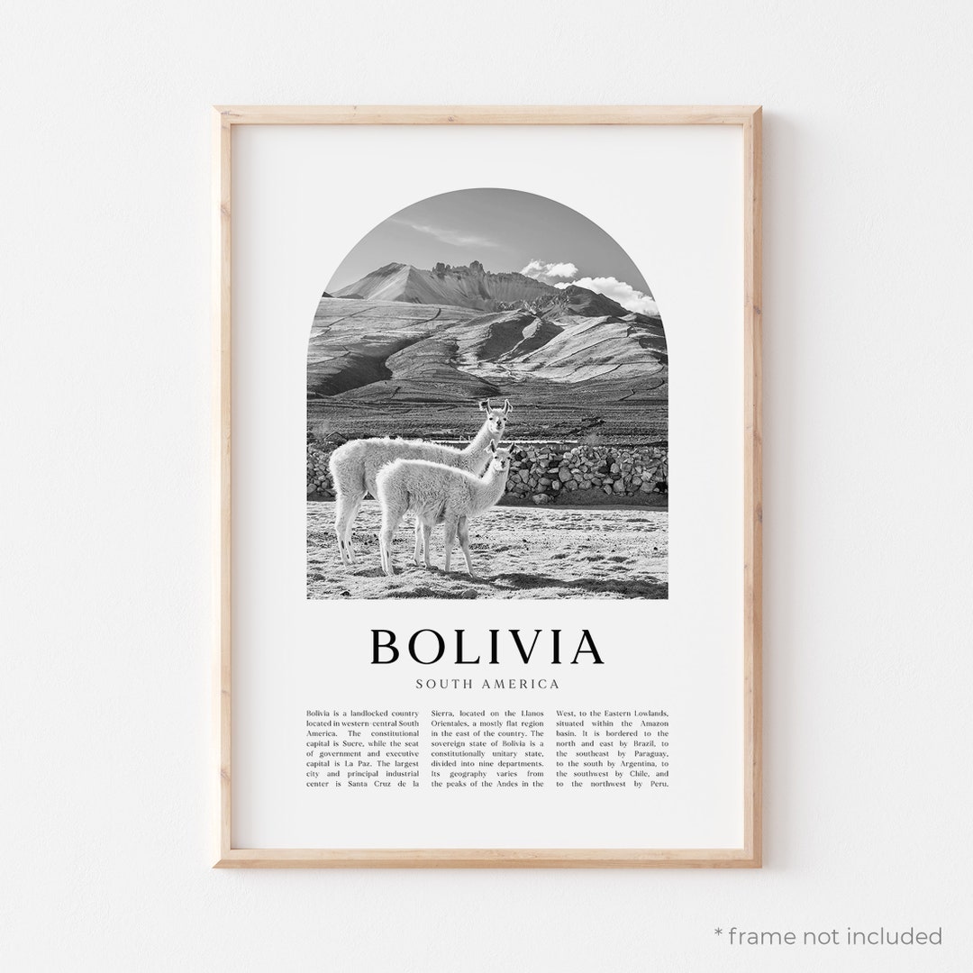 Bolivia Art Print, Bolivia Poster, Bolivia Photo, Bolivia Wall Art ...