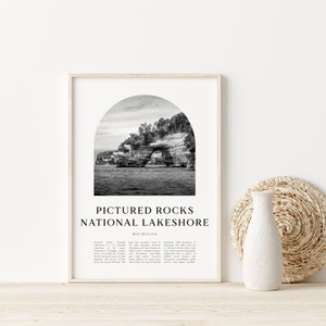 Pictured Rocks National Lakeshore Art Print, Pictured Rocks National ...