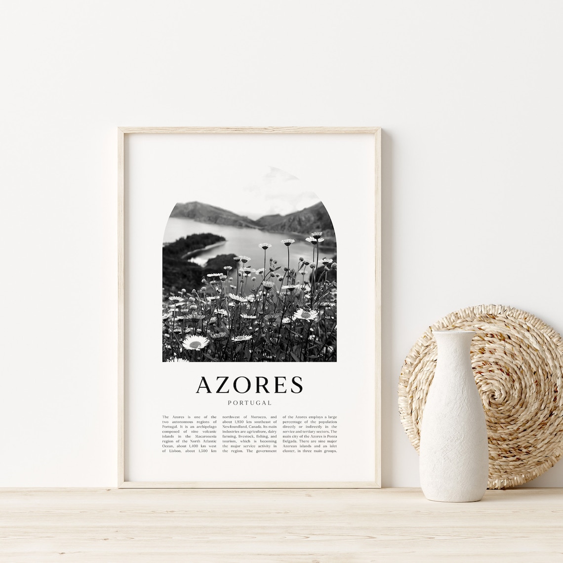 Azores Art Print Azores Poster Azores Photo Azores Wall - Etsy