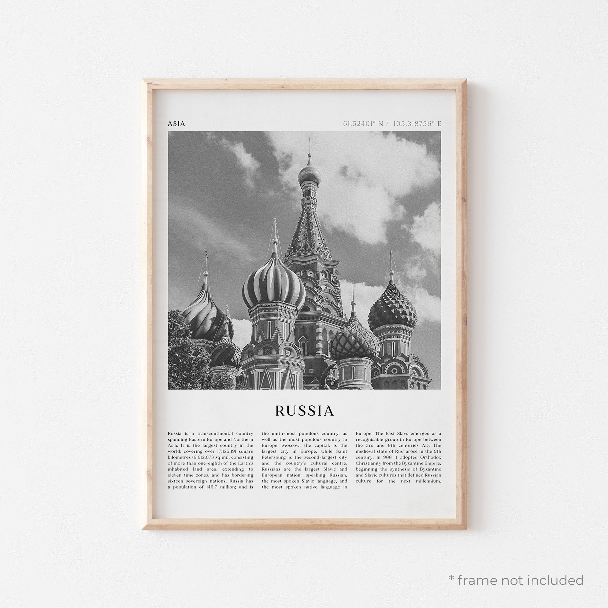 Russia Art Print Russia Poster Russia Photo Russia Wall | Etsy