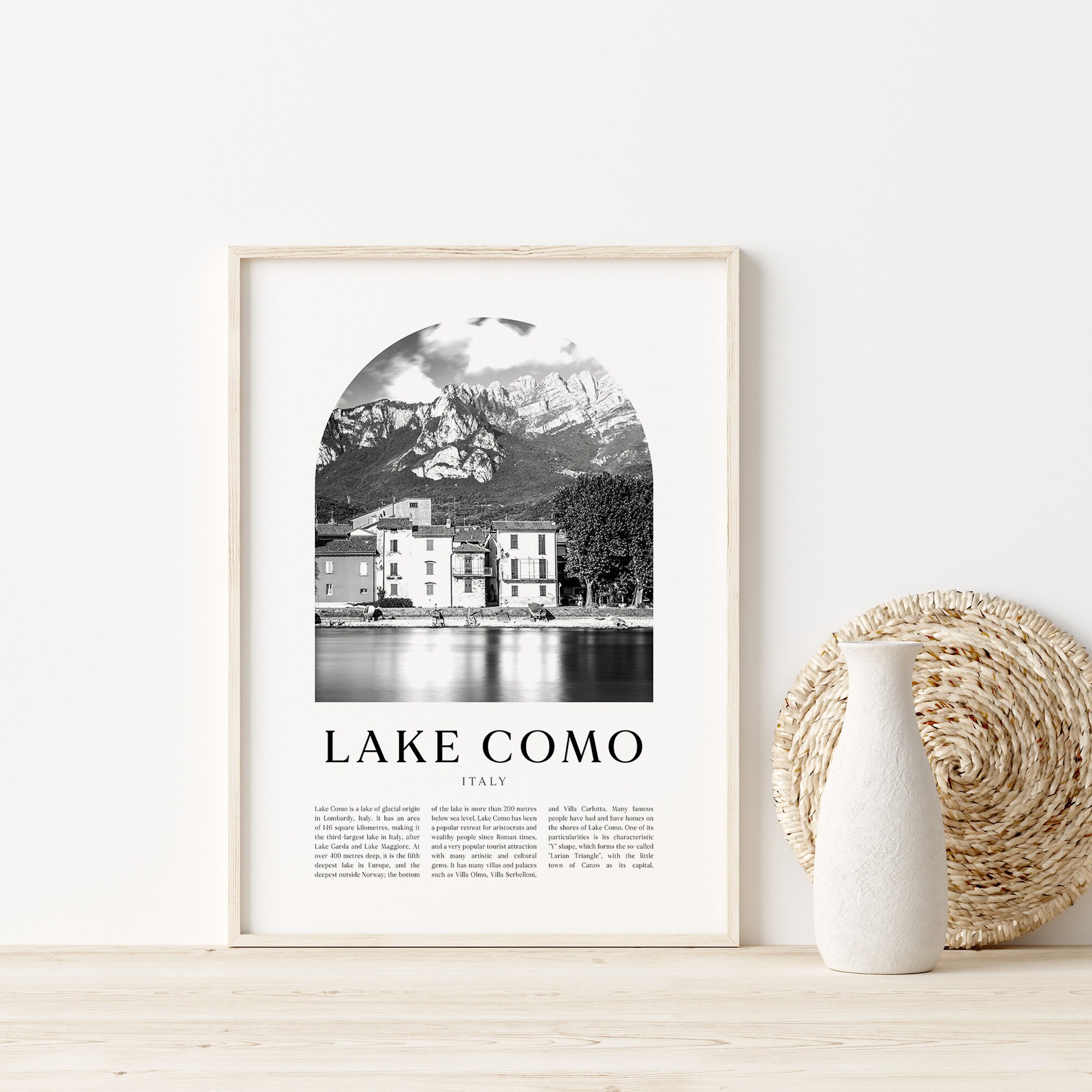 Lake Como Art Print Lake Como Poster Lake Como Photo Lake | Etsy