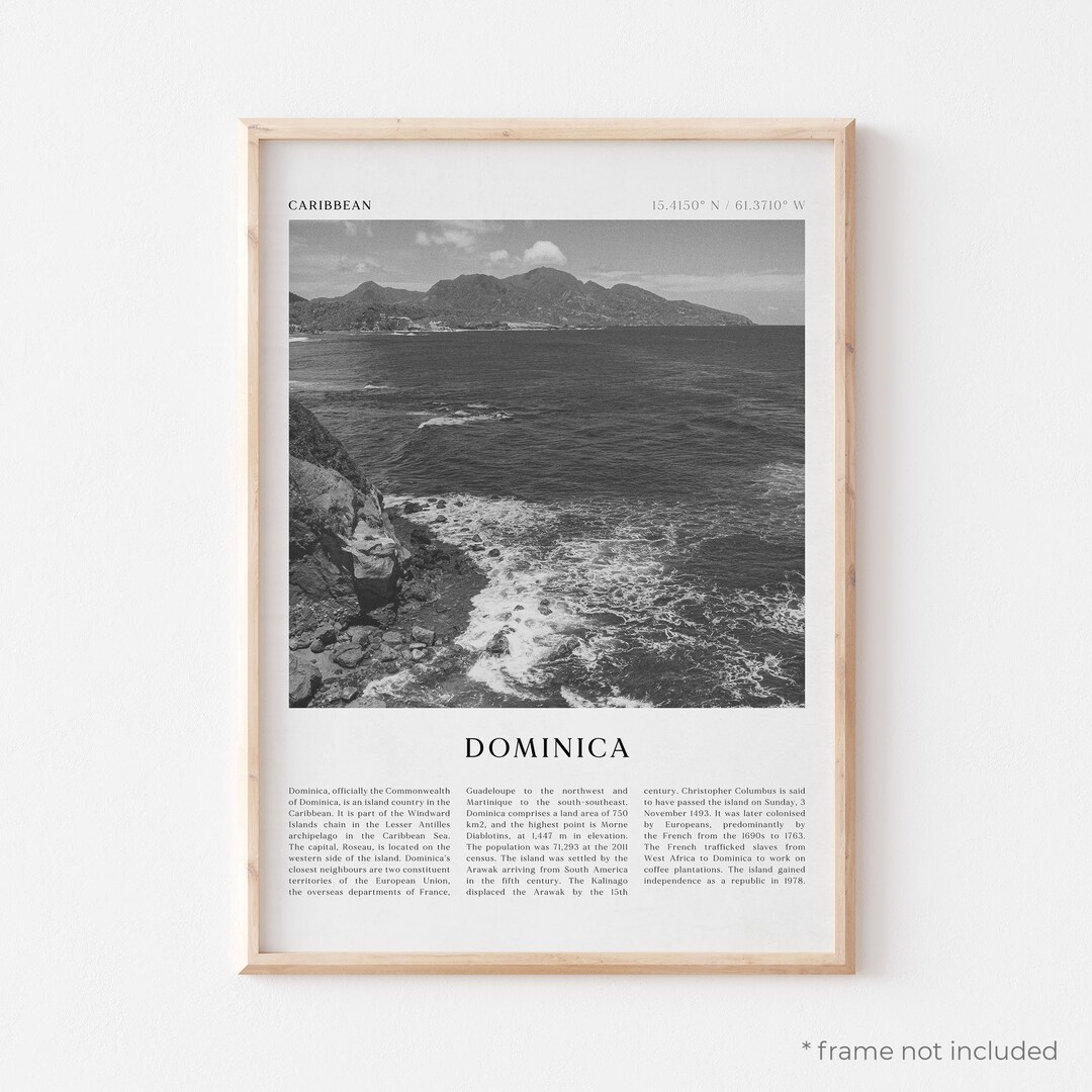 Dominica Art Print, Dominica Poster, Dominica Photo, Dominica Wall Art ...