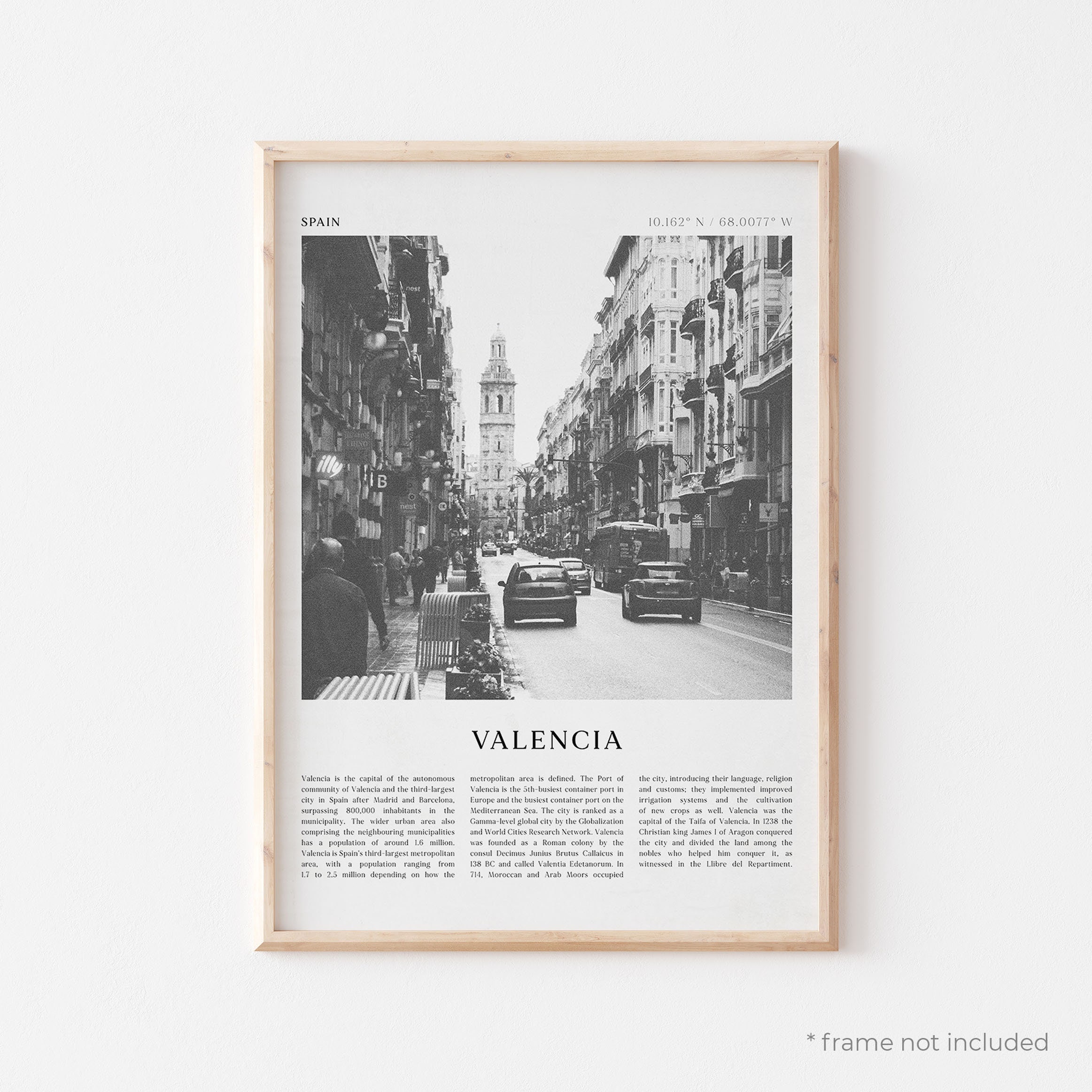 Valencia Art Print Valencia Poster Valencia Photo Valencia | Etsy