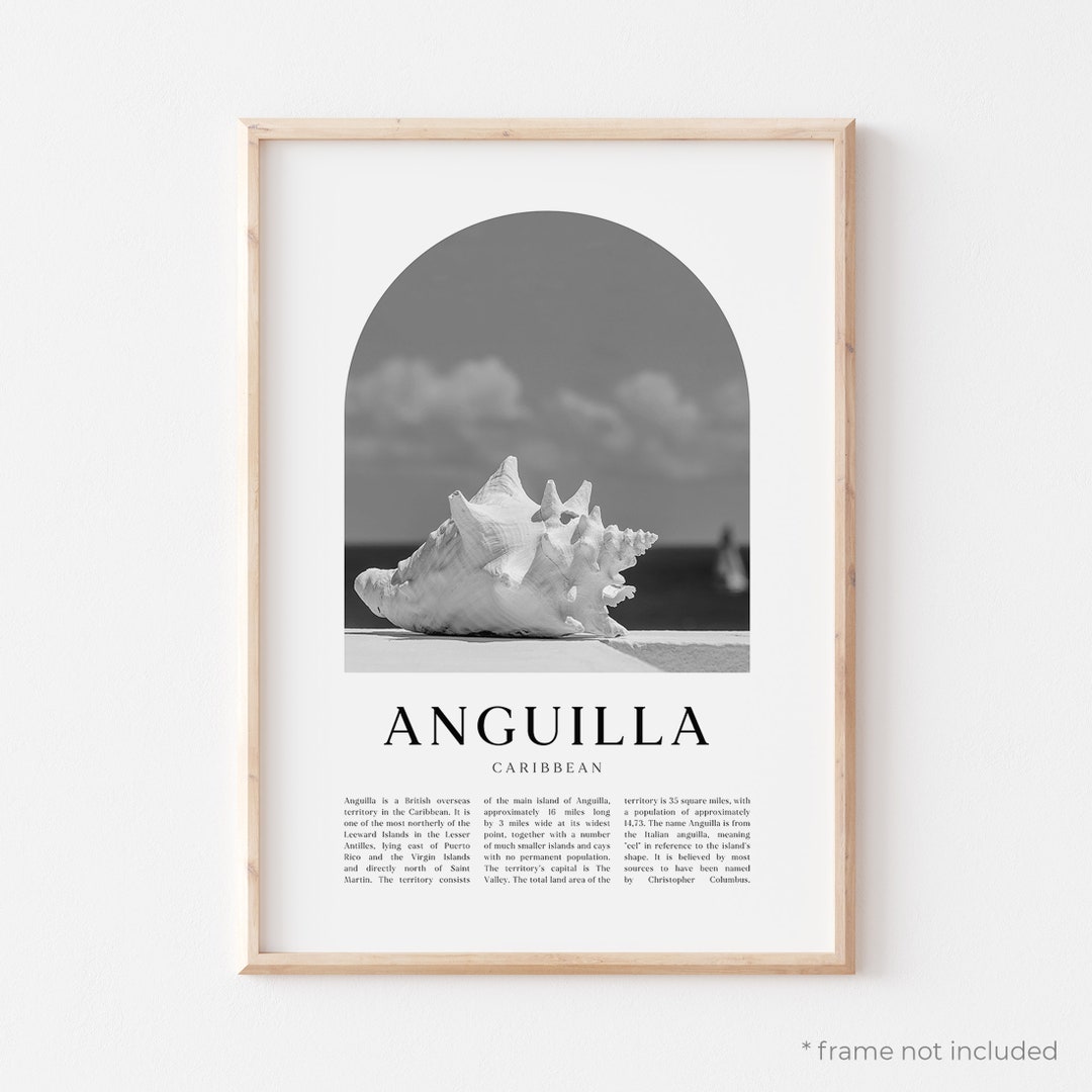 Anguilla Art Print, Anguilla Poster, Anguilla Photo, Anguilla Wall Art ...
