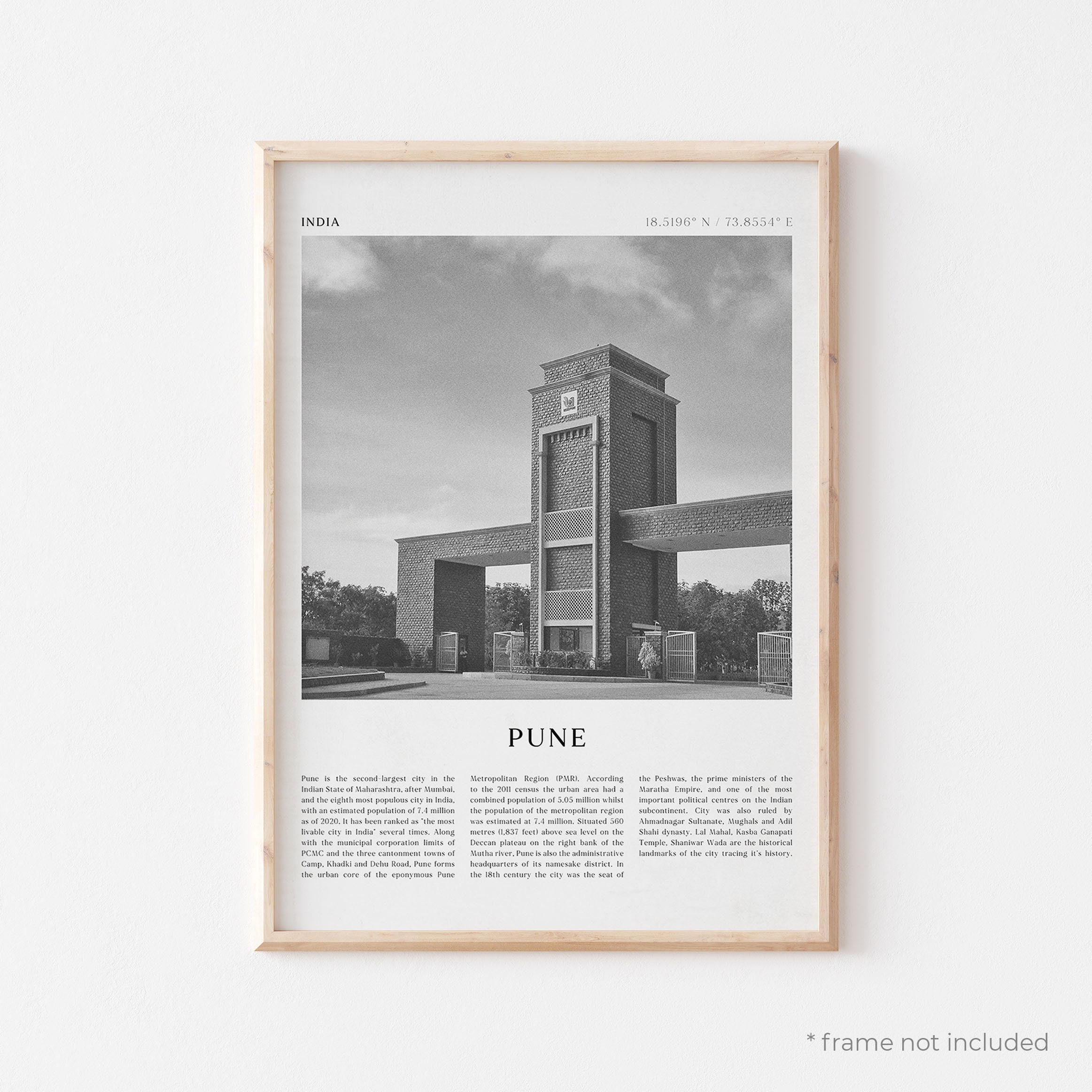 Pune Art Print Pune Poster Pune Photo Pune Wall Art India - Etsy