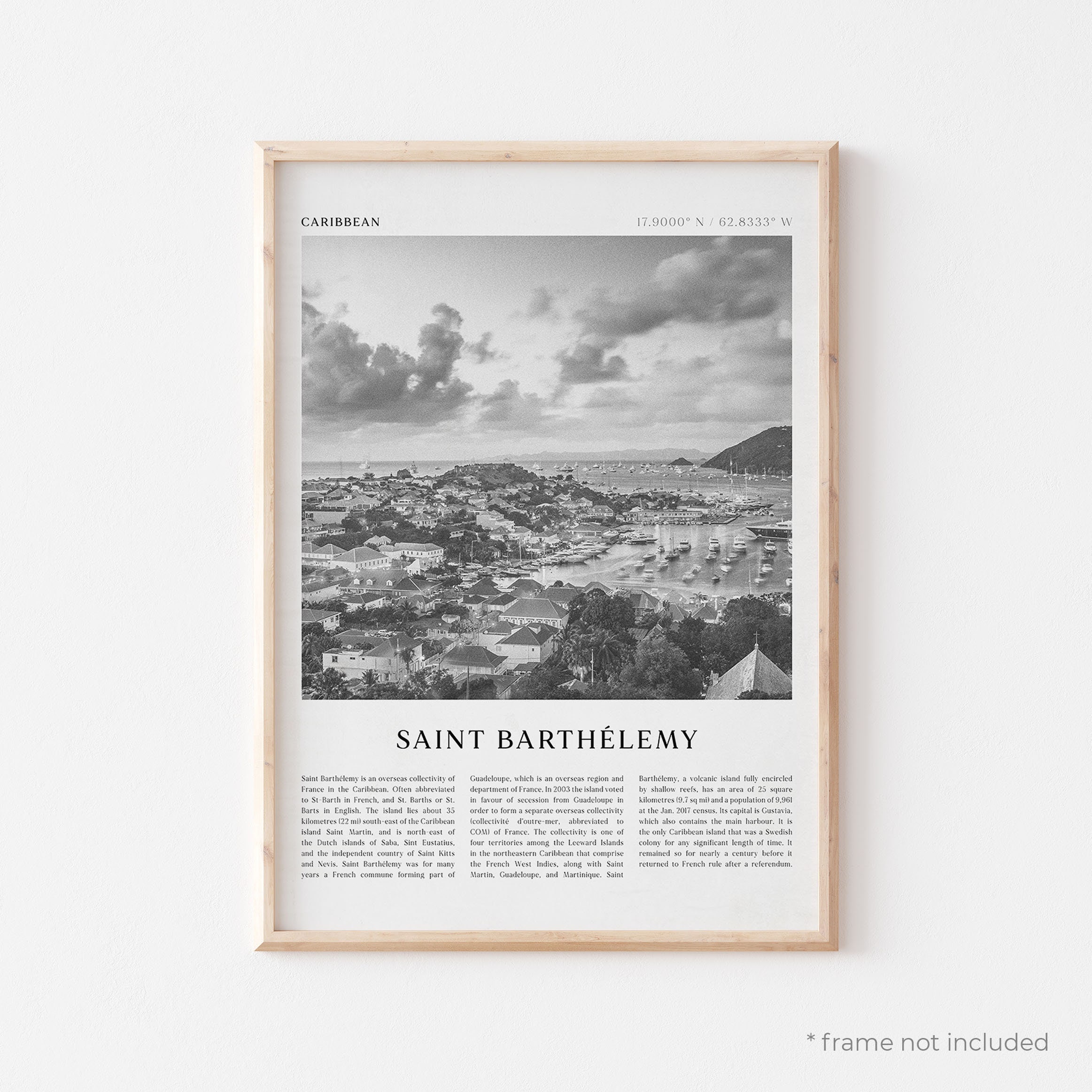 Saint Barthélemy Art Print, Saint Barthélemy Poster, Saint Barthélemy ...
