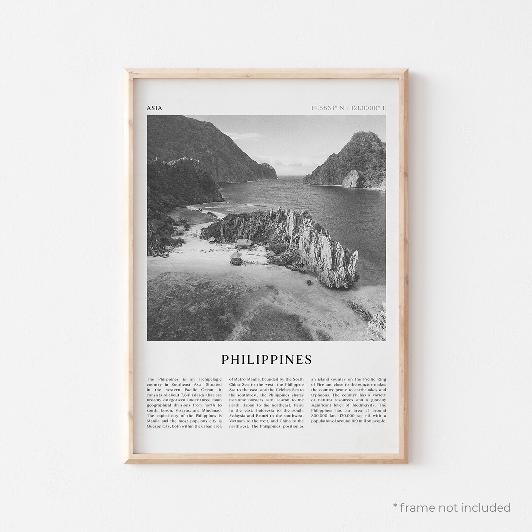 Philippines Art Print, Philippines Poster, Philippines Photo ...