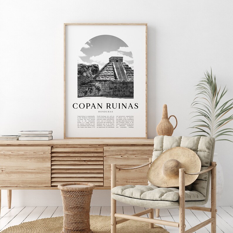Copan Ruinas Art Print Copan Ruinas Poster Copan Ruinas - Etsy