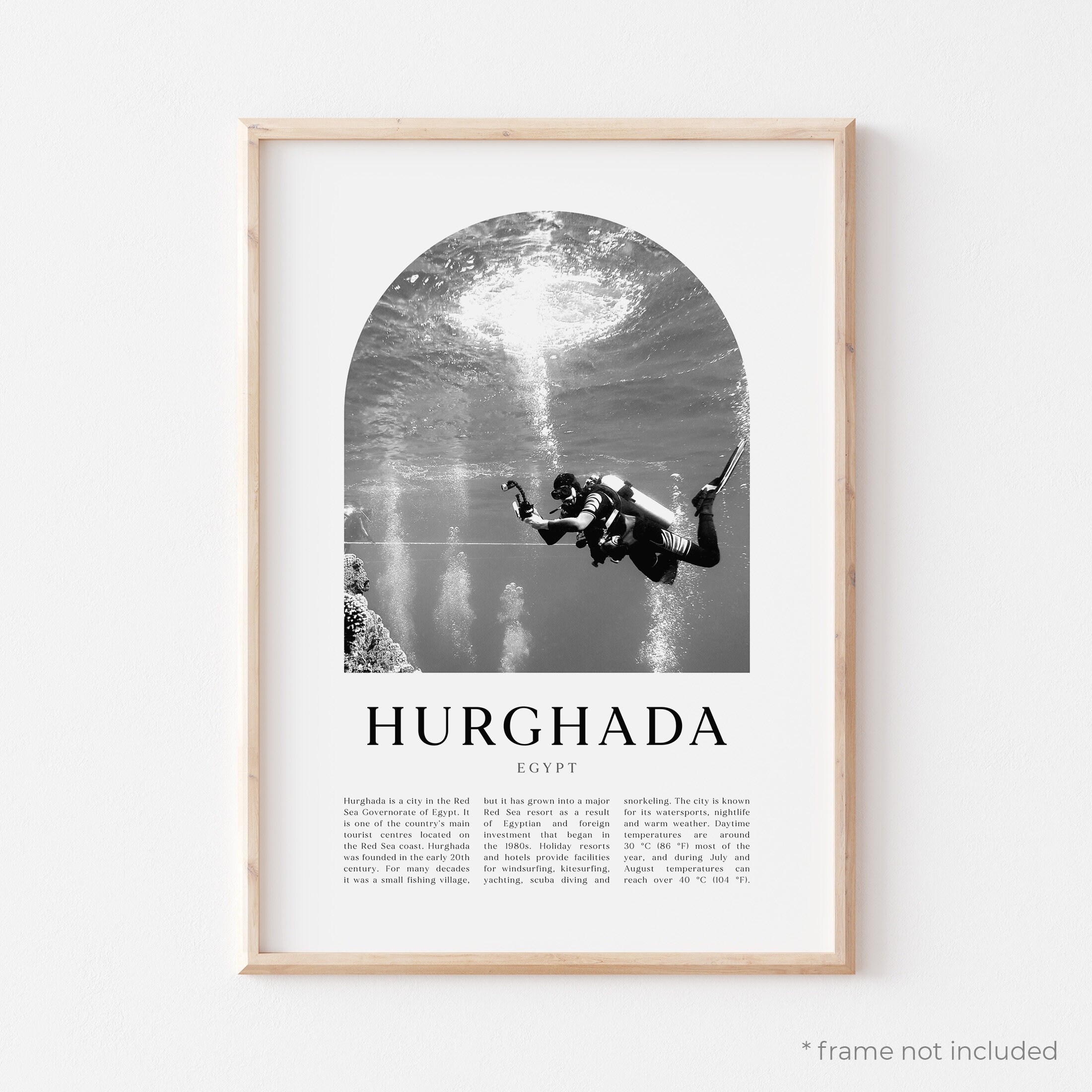 Hurghada Art Print Hurghada Poster Hurghada Photo Hurghada - Etsy