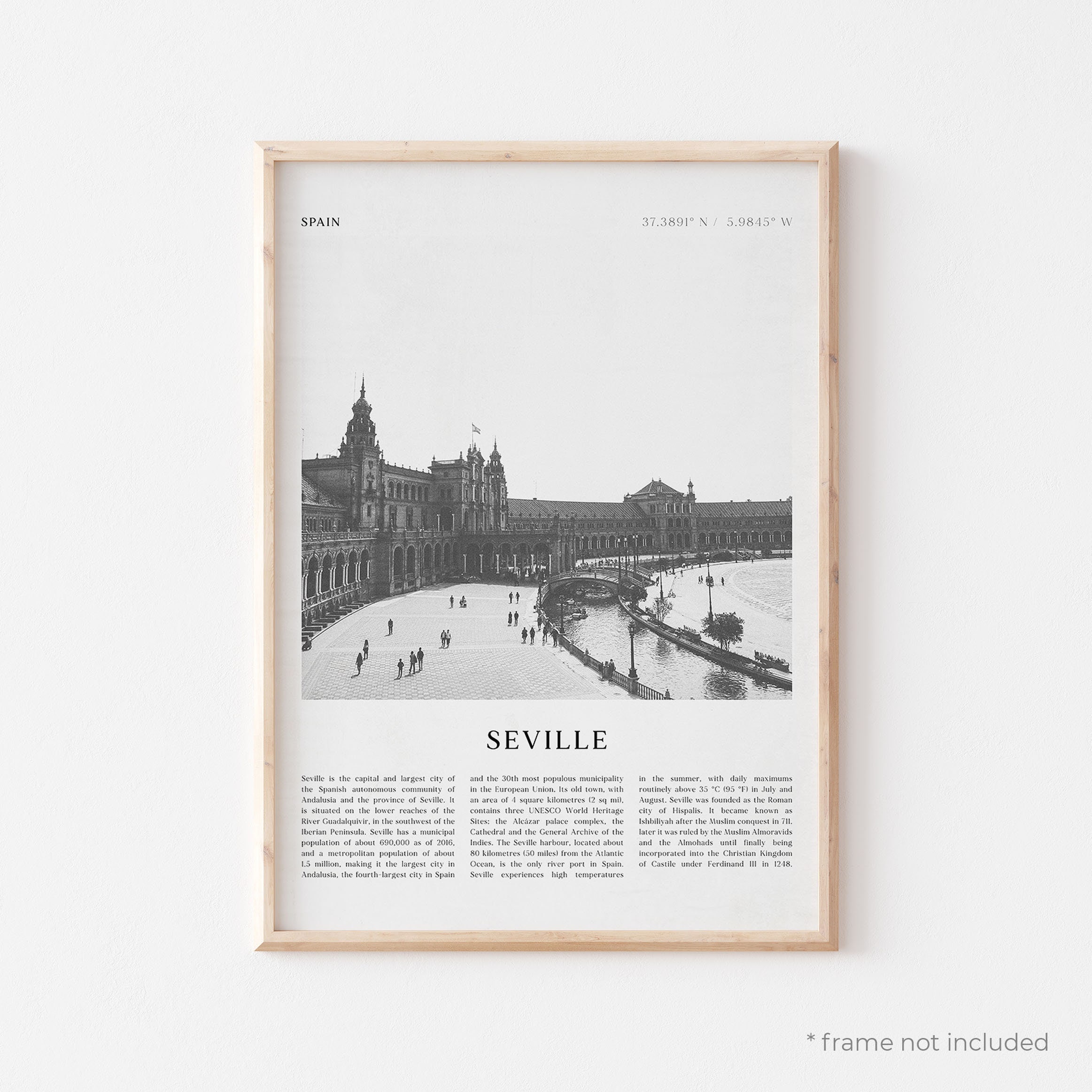 Seville Art Print Seville Poster Seville Photo Seville Wall | Etsy