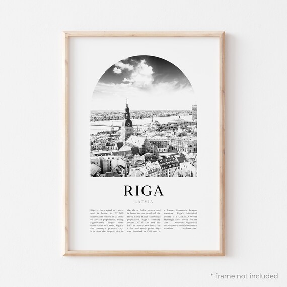 Riga Art Print Riga Poster Riga Photo Riga Wall Art Riga - Etsy