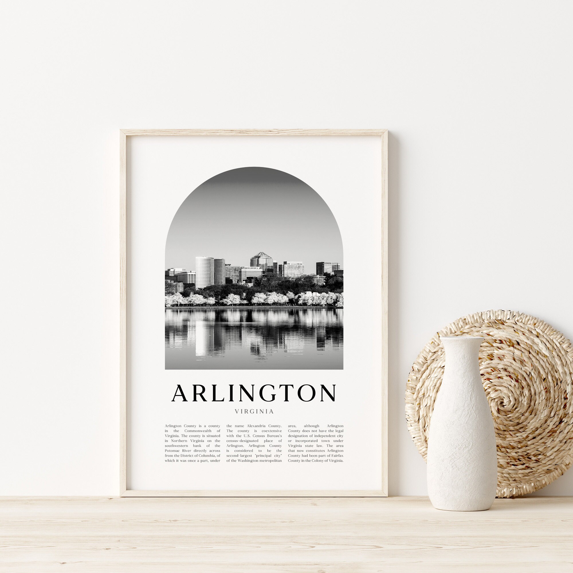 Arlington Art Print Arlington Poster Arlington Photo - Etsy