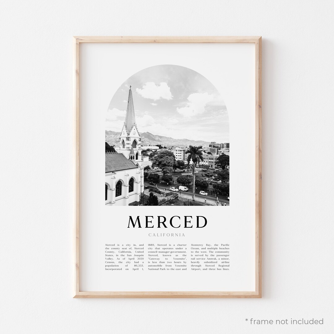 Merced Art Print, Merced Poster, Merced Photo, Merced Wall Art, Merced ...