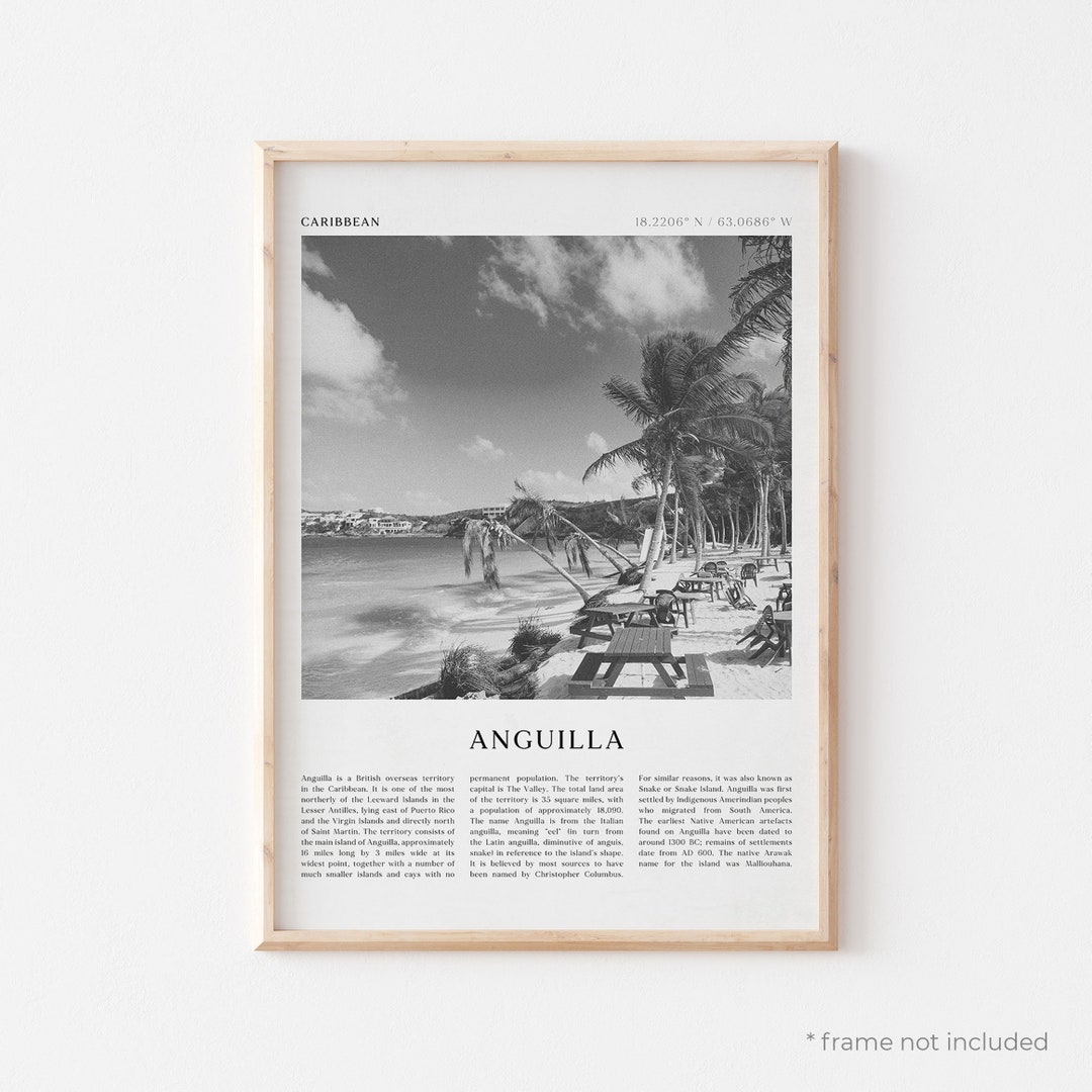 Anguilla Art Print, Anguilla Poster, Anguilla Photo, Anguilla Wall Art ...