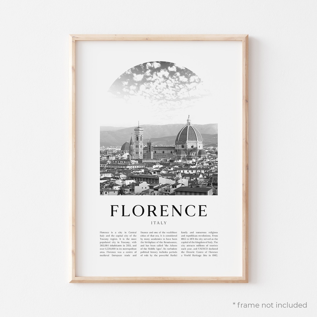 Florence Art Print, Florence Poster, Florence Photo, Florence Wall Art ...