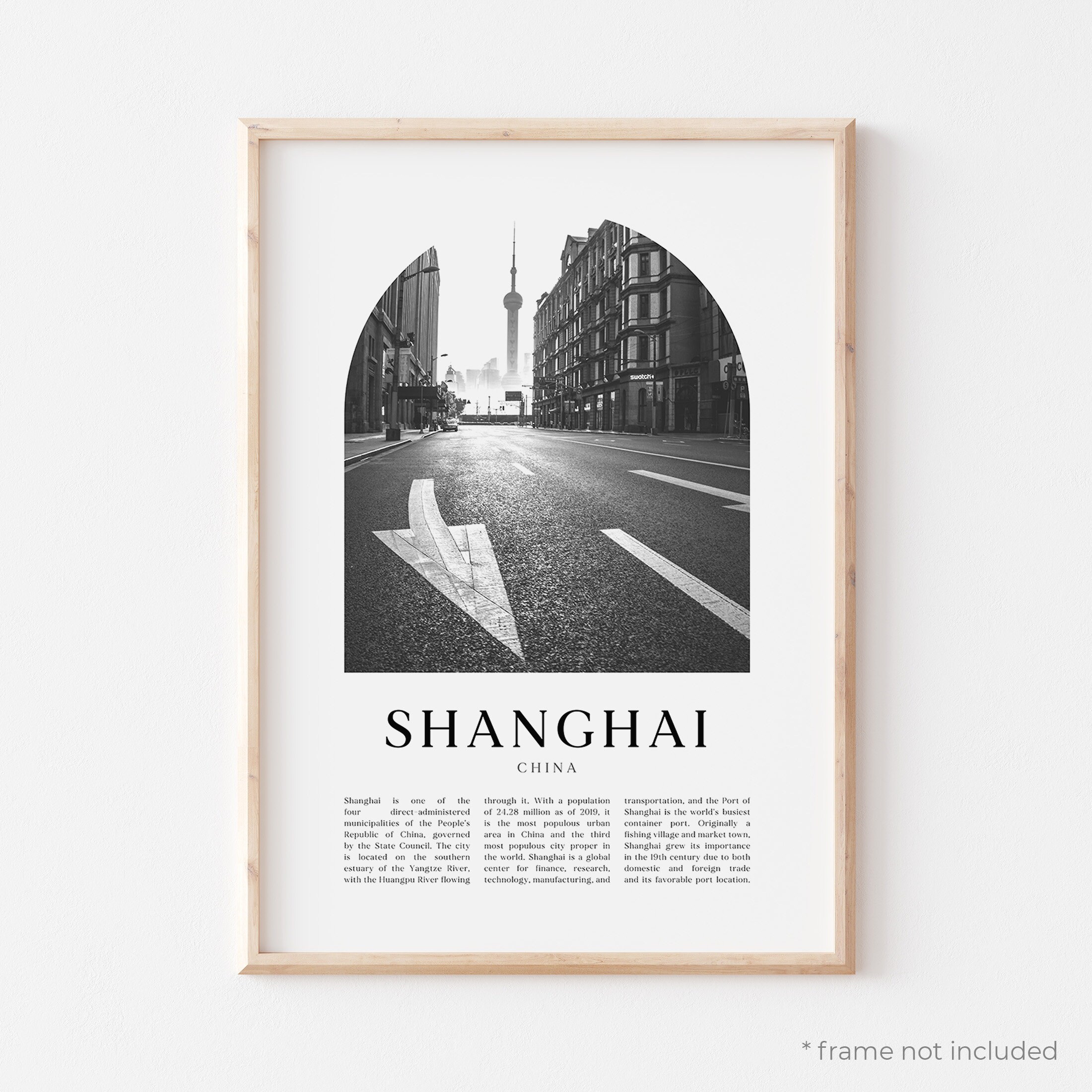 Shanghai Art Print Shanghai Photo AS20M Shanghai Wall Art Shanghai ...