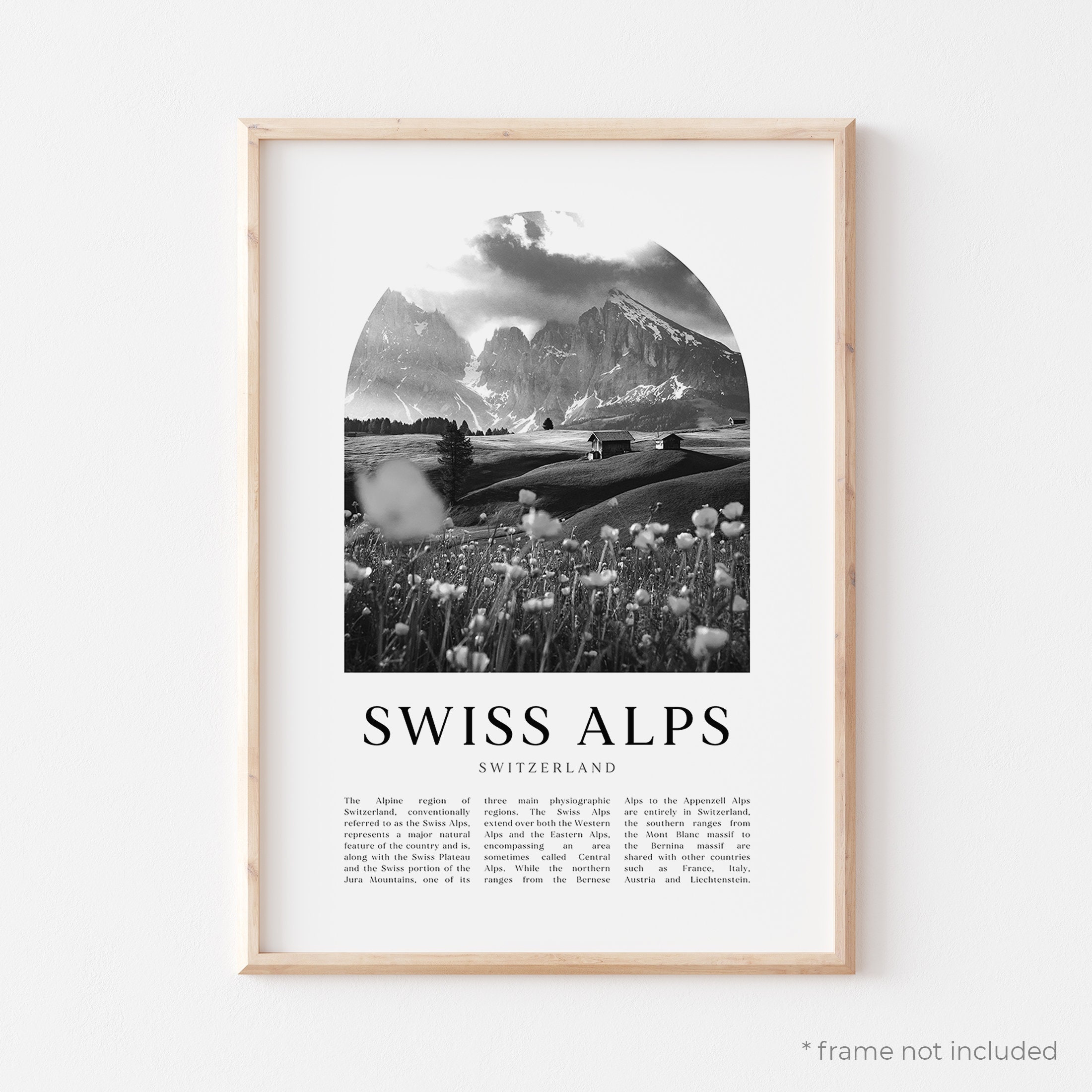 Swiss Alps Art Print Swiss Alps Poster Swiss Alps Photo - Etsy